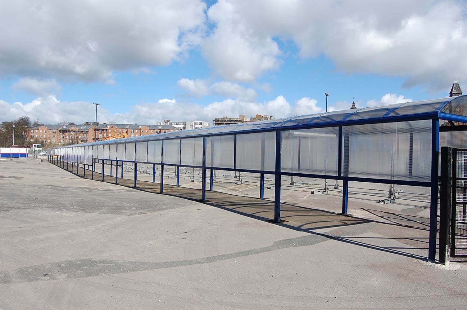 Enclosed Covered Walkways - Shelter Solutions