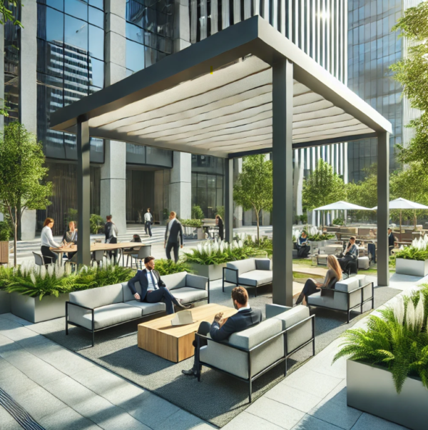 Why Outdoor Break Areas Are the Future of Workplace Well-Being ...